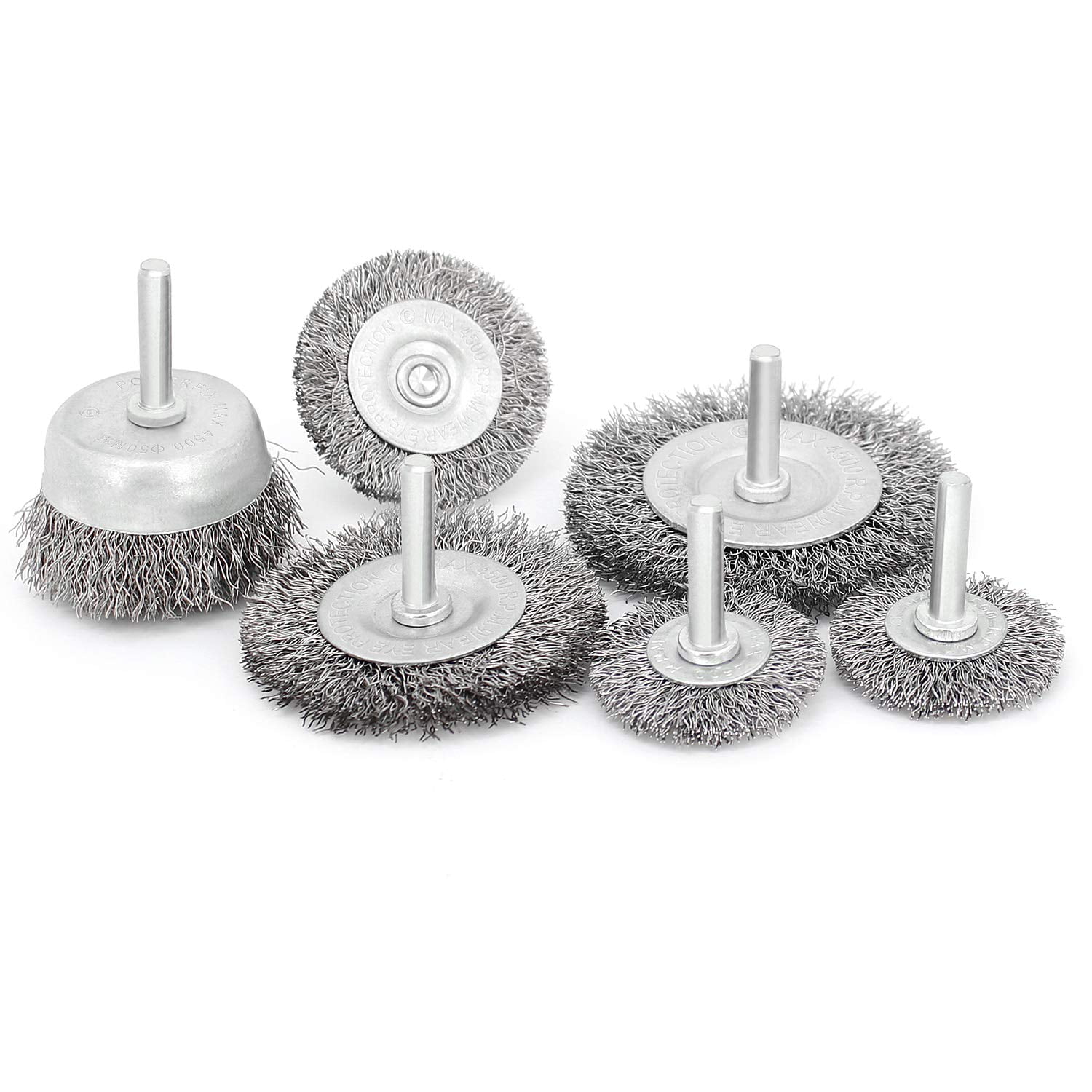 Wire brush set for drill - veryspain