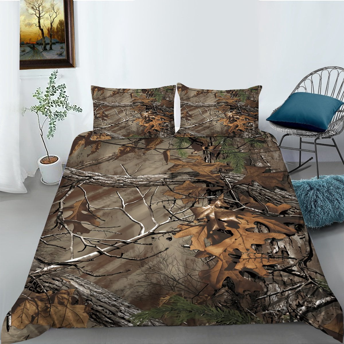 Complete Bedding Set Realtree Camo