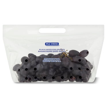Fresh Red Seedless Grapes, Bag (2.25 lbs/bag est.) - Walmart.com
