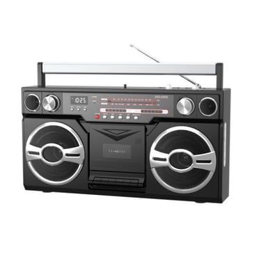 TechPlay Monster 1980S-Style Boom Box CD Player, Cassette Player ...