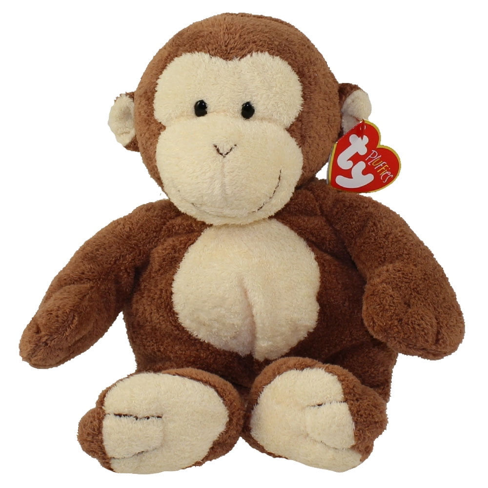 TY Pluffies - DANGLES the Monkey (1st Version - Dated 2002 ) *Original ...