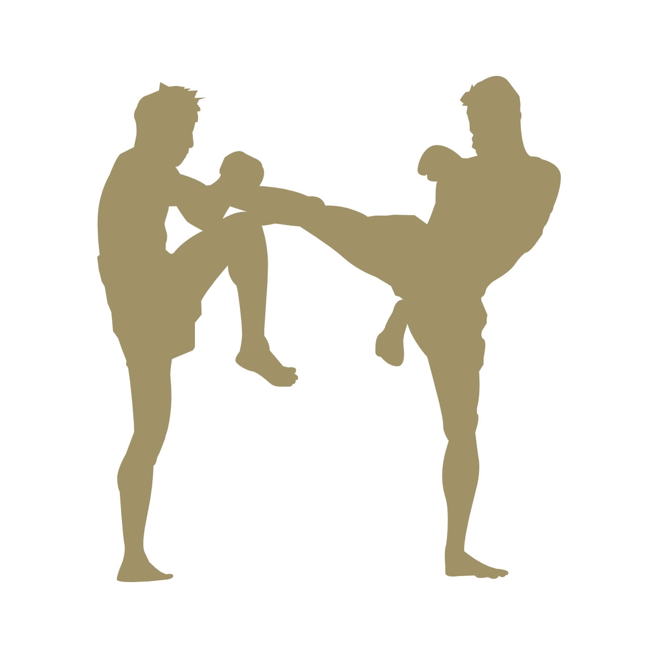 Muay Thai Kickboxing Sticker Decal Die Cut - Self Adhesive Vinyl ...