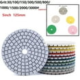 Flexible Diamond Polishing Pad 5In 125Mm Dry Wet Grinding Disc Granite ...