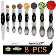 Amco Heavy Duty 6-piece Stainless Steel Measuring Spoon Set, TSP ...