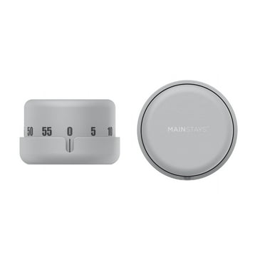 Mainstays Digital Kitchen Timer, Magnetic Countdown Count up Timer with ...