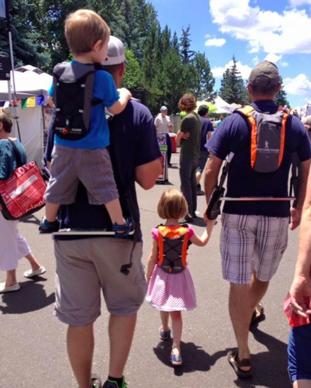 Buy PIGGYBACK RIDER Safety Harness Backpack Accessory For Standing Kids ...