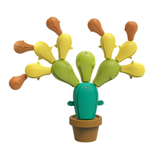 Cactus Stacking Toy Hand Eye Coordination Educational Activity Fine ...