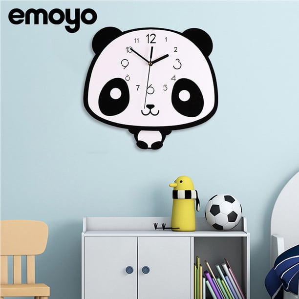 WJSXC Wall Clock Lovely Children Room Wall Clock Children Gift Wall ...