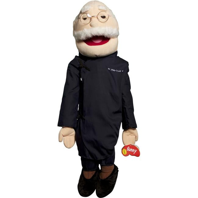 Sunny Toys 28 In. Dr.Foo-Ling U - Oriental Grandpa, Full Body Puppet ...