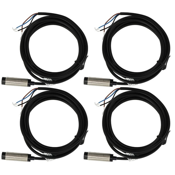 Interruptor de proximidad inductivo, juego de 4 sensores de proximidad inductivos Sensor de ...