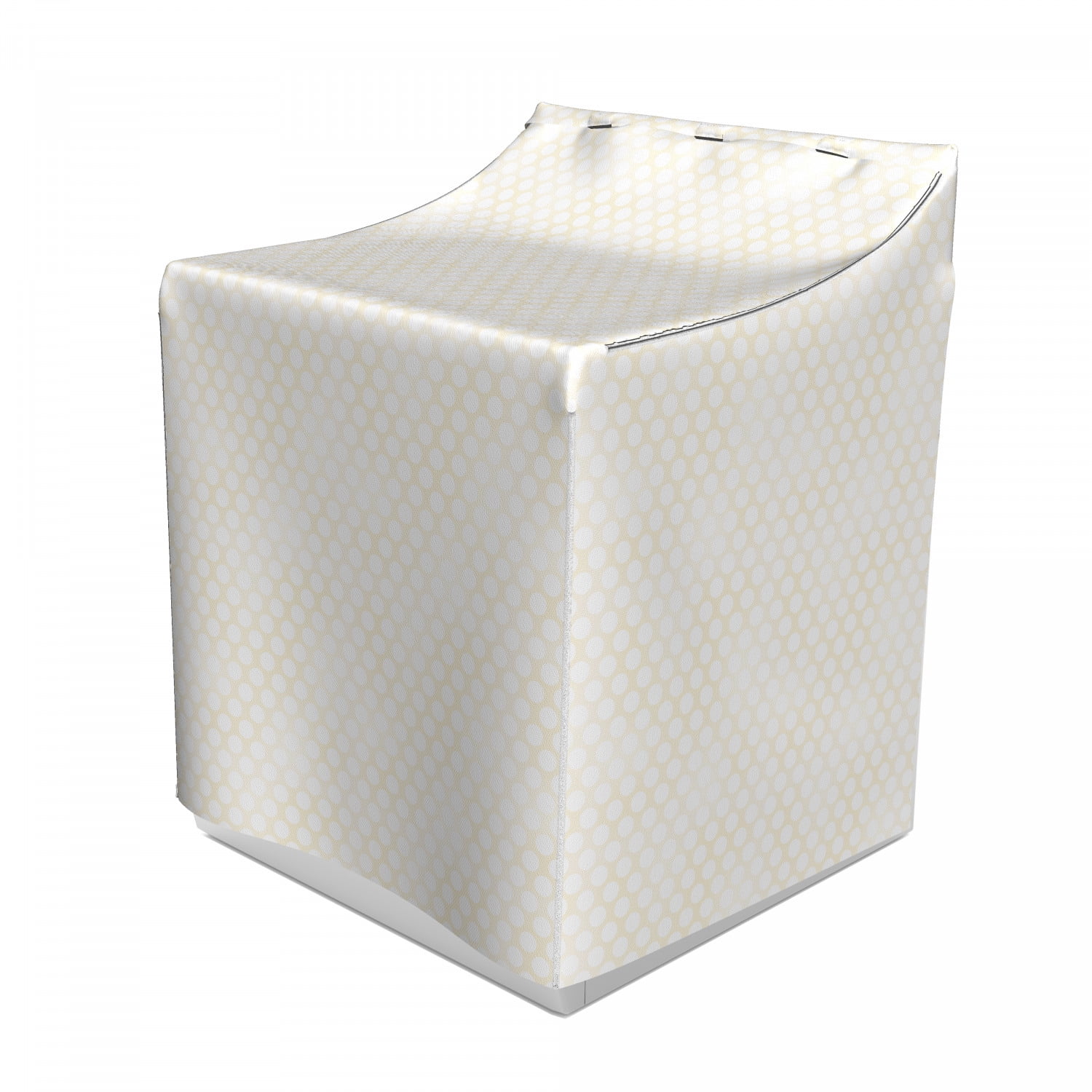 Ivory Washer Cover, Retro Large Polka Dots Pattern with Big Circles ...