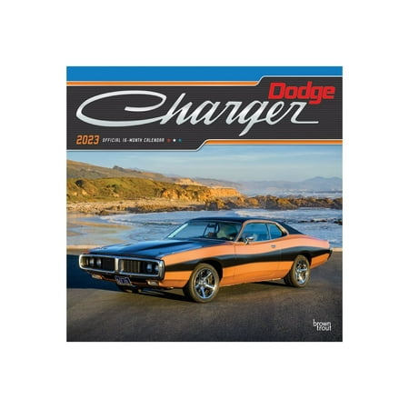 BrownTrout - Official 16-month calendar - wall mount - 2023 - dodge ...