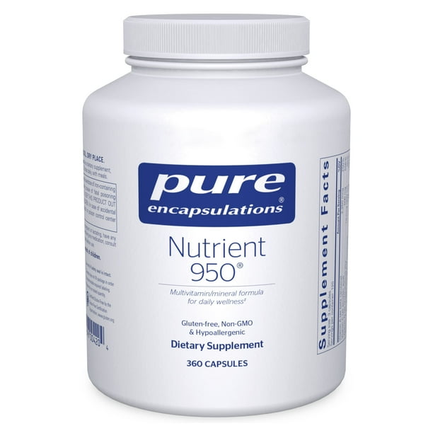 Suplemento Pure Encapsulations Nutrient 950, 360 cápsulas | Walmart en ...