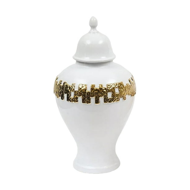 Decorative Ginger Jars with Lids Home Decor for Countertop Drawing Room ...