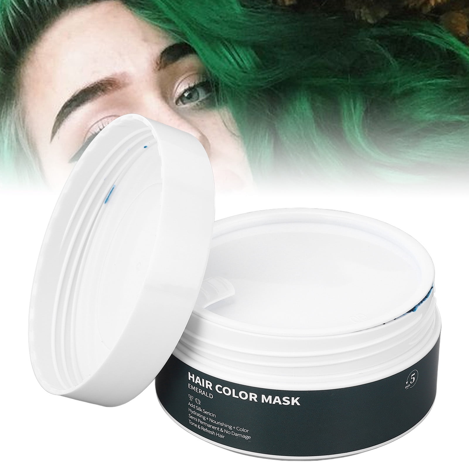 Mascarilla Capilar Semipermanente Verde ANGGREK 100 g Para Cabello ...