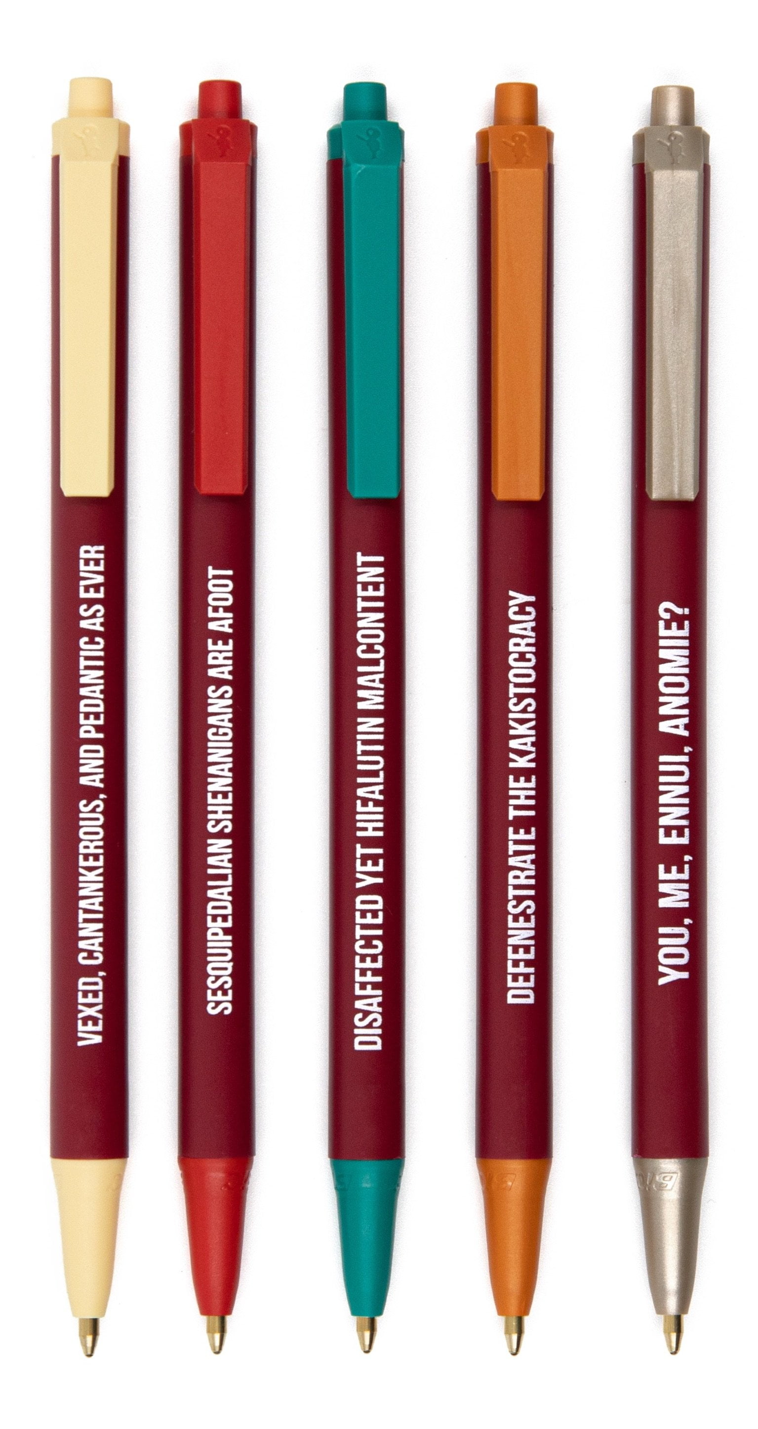 Big Vocabulary Pen Set | Set of 5 - Walmart.com