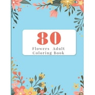 Adult Coloring Books: Flowers & Plants Creative Haven Wildflowers ...