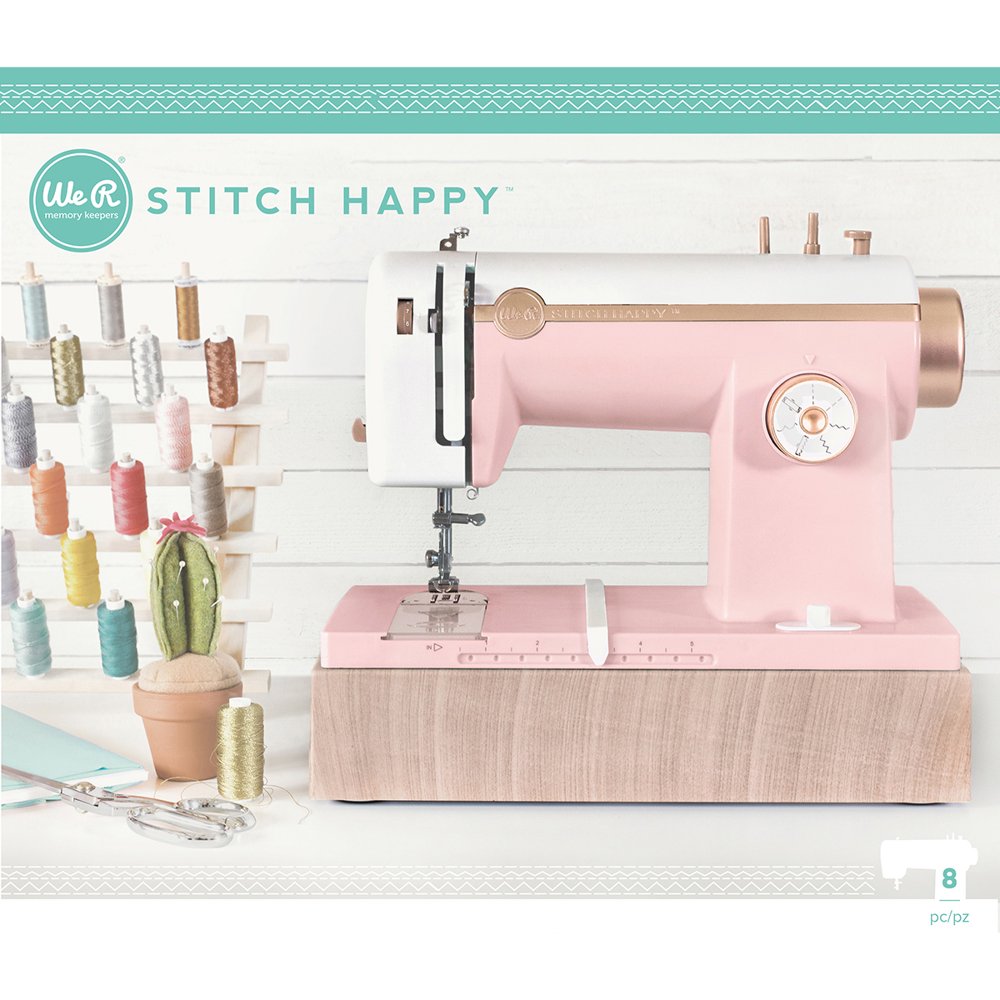 We R Stitch Happy Multi Media Sewing Machine EU Adaptor-Pink - Walmart ...