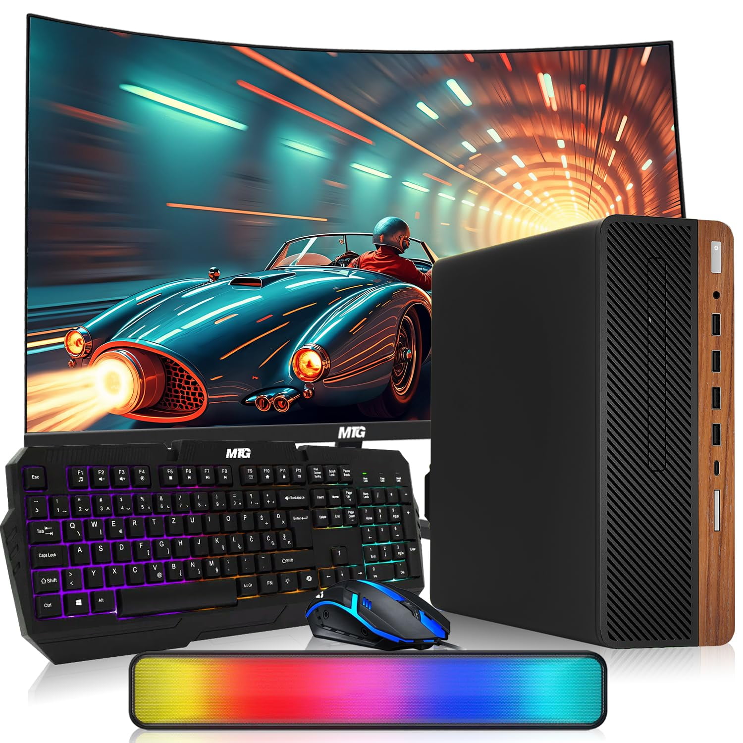 Restored HP Dark Single Premium Desktop Computer PC – AMD Processor ...