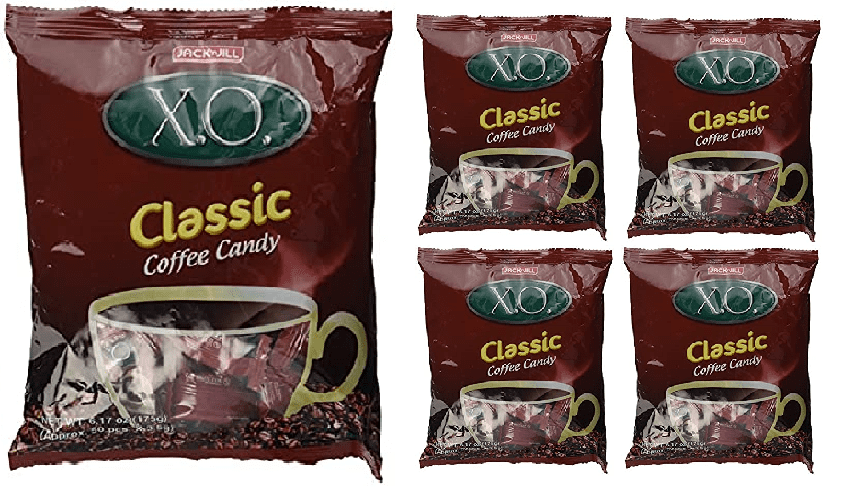 XO Classic Coffee Candy 50 Pcs per Pack, Pack of 5 - Walmart.com