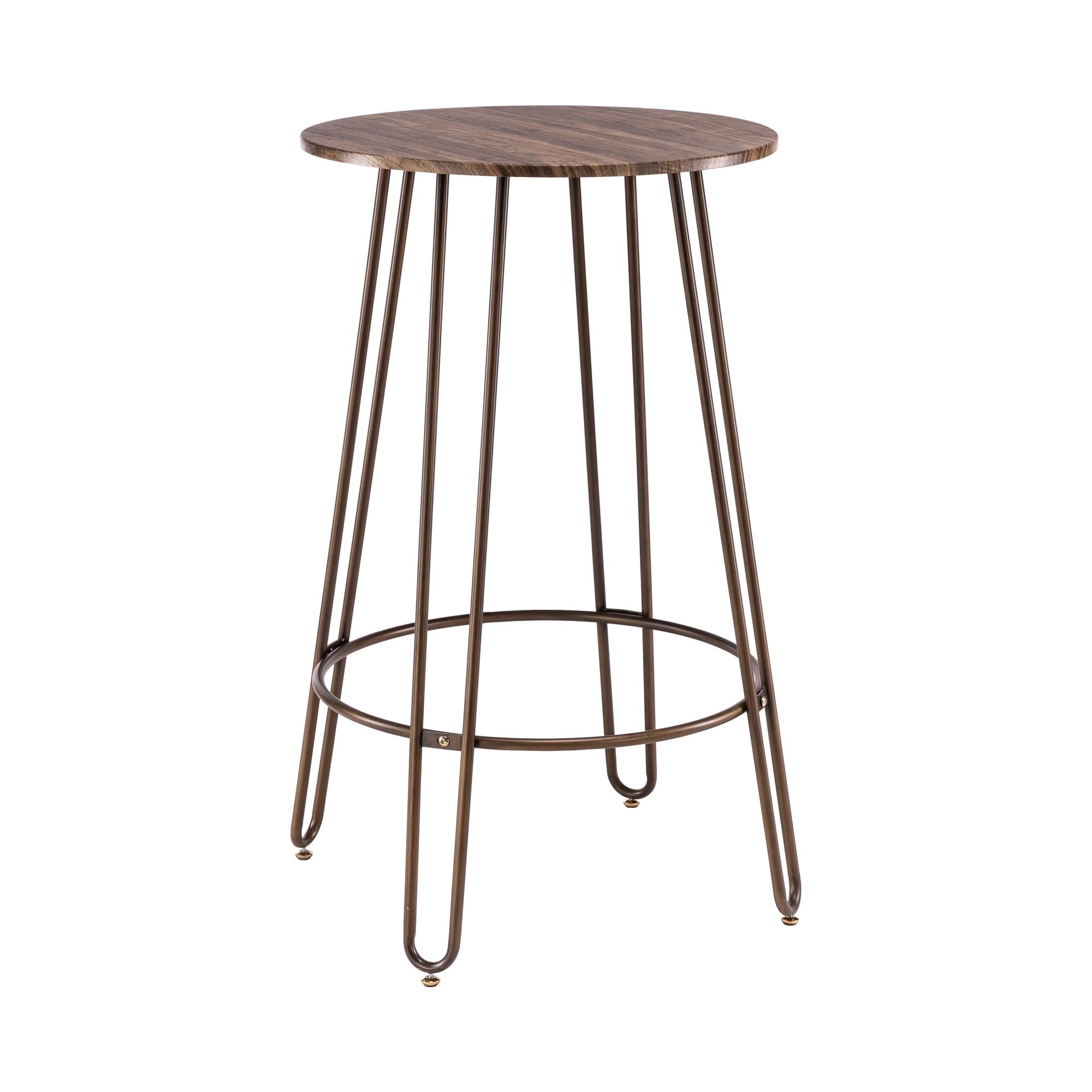 Andeworld 31" Bar Table Round Pub Table Circular Bistro Table Bar ...