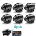 1/4/6/8/12pcs Set 1296P Ultra HD Security Monitor, Night Vision, Two ...