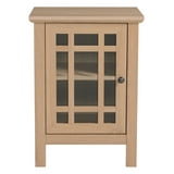 Free Shipping! Legacy Home Collection Light Oak End Table with Storage ...