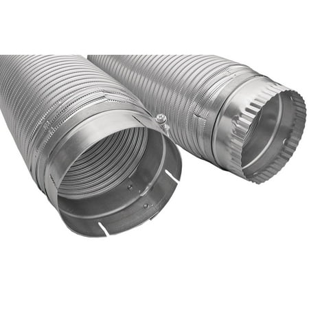 Builder's Best 110129 4" X 6ft V830 Semi-Rigid Pipe - Walmart.com ...