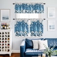 Blue Gnomes Christmas Kitchen Curtains,Kitchen Curtains and Valances ...