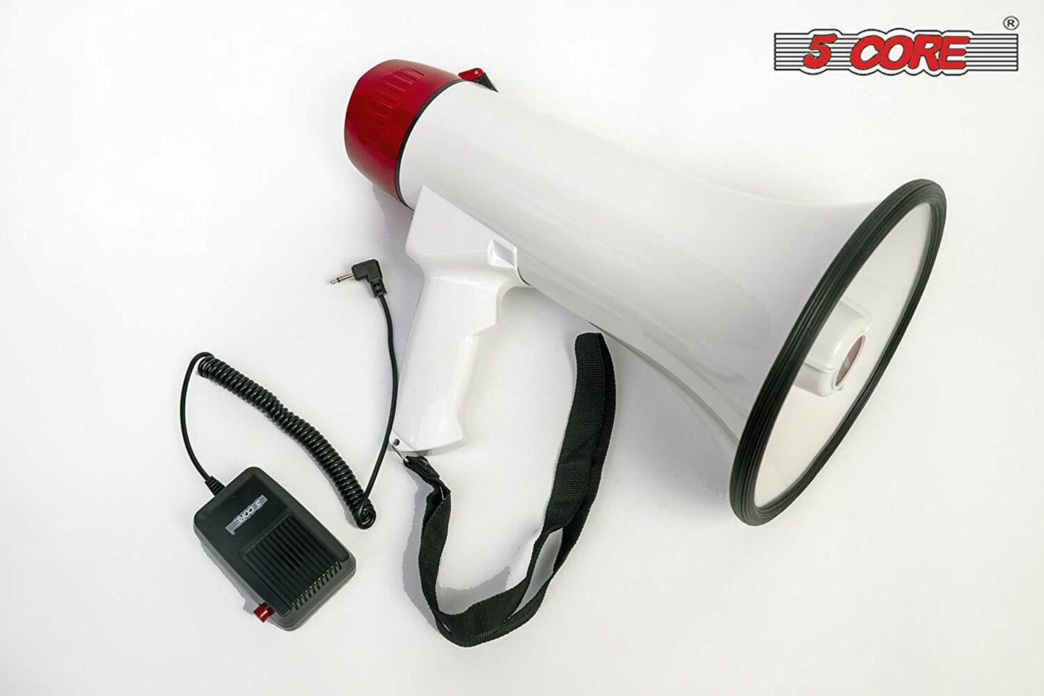 Megaphone Handheld Bullhorn Cheer Loudspeaker Bull Horn Speaker ...