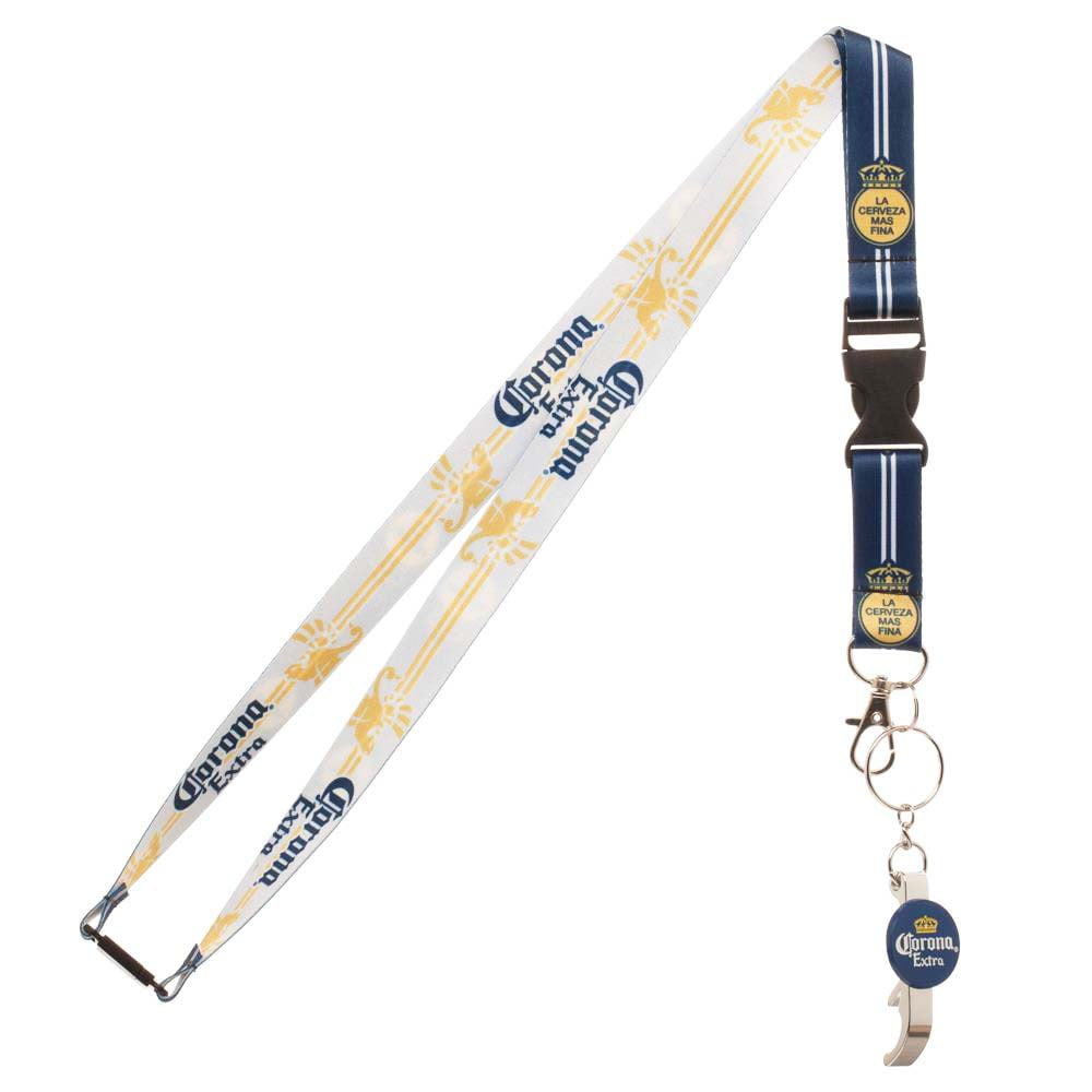 Click here for Corona Extra Lanyard With Bottle Opener  White & N... prices