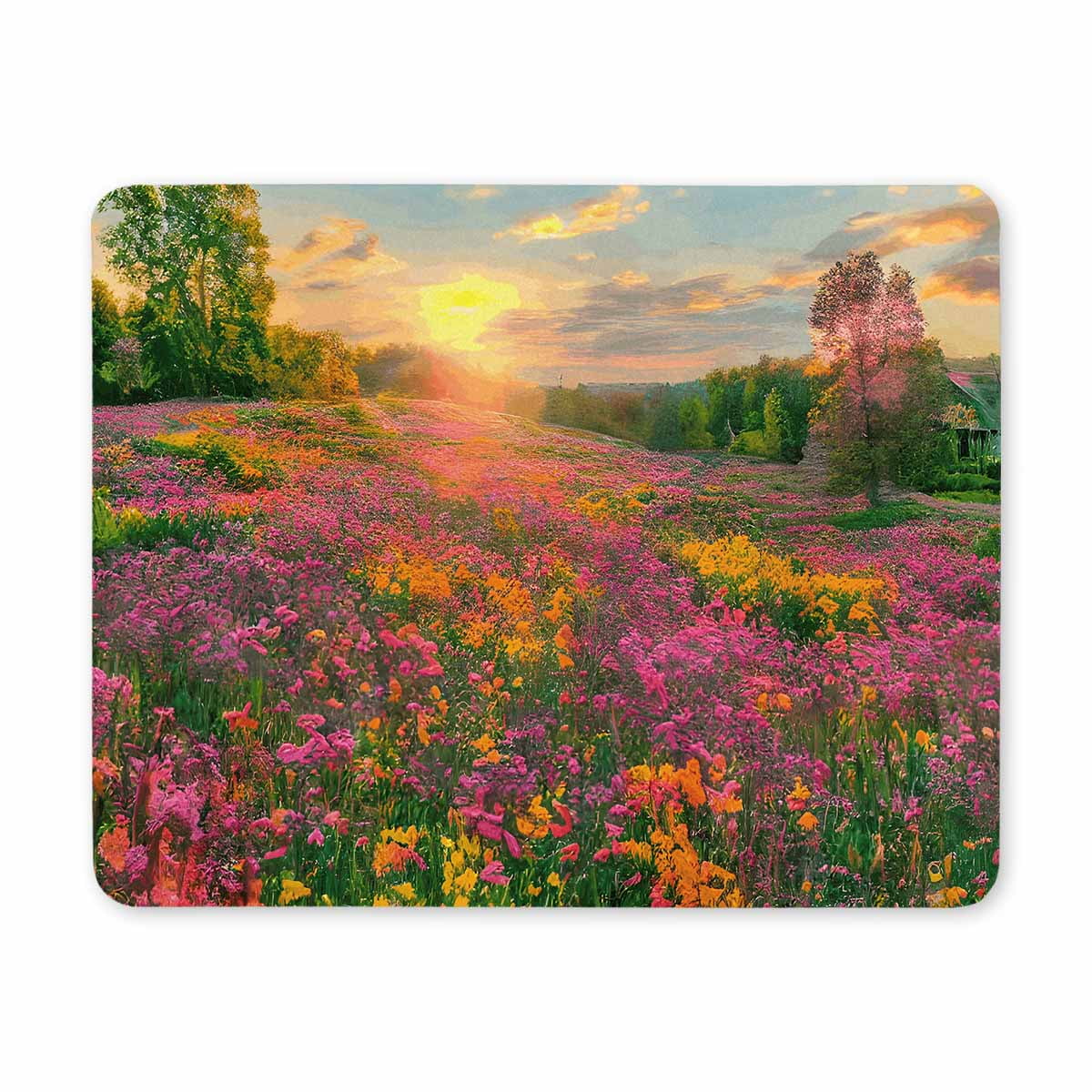 Mouse Pad Non-Slip Rubber Base Gaming MousePads for Computers Laptop ...