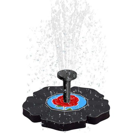 Fontaine Solaire Pompe Pompe De Fontaine De Bain d'oiseaux Solaire ...