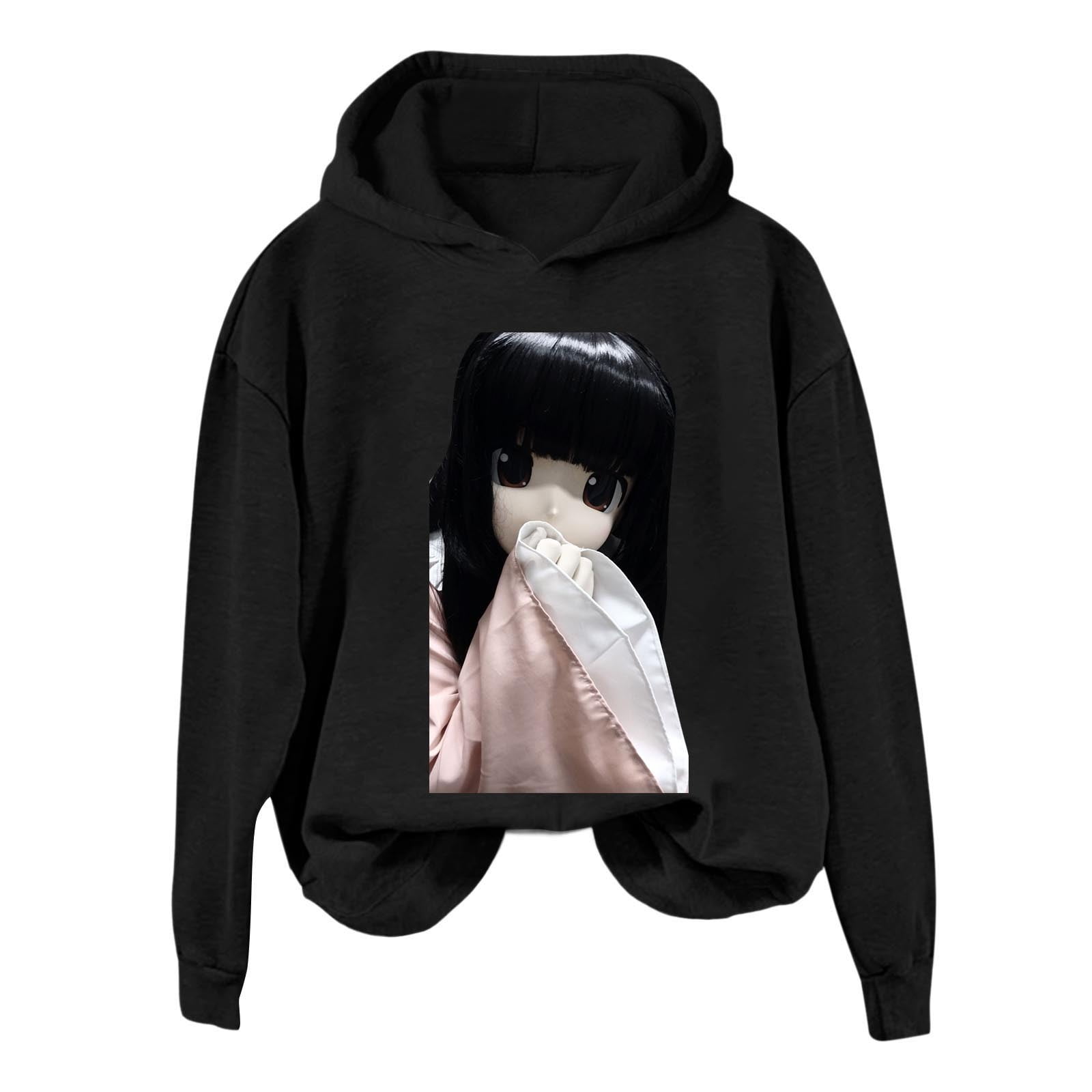 Click here for Zhangmingg Womens Hoodies & Sweatshirts Anime Casu... prices