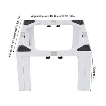 Walmart 2-in-1 Heavy Duty Washing Machine Stand, 28" Washer Dryer ...