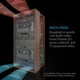 AC Infinity CLOUDPLATE T1, Rack Mount Fan Panel 1U, Exhaust Airflow ...