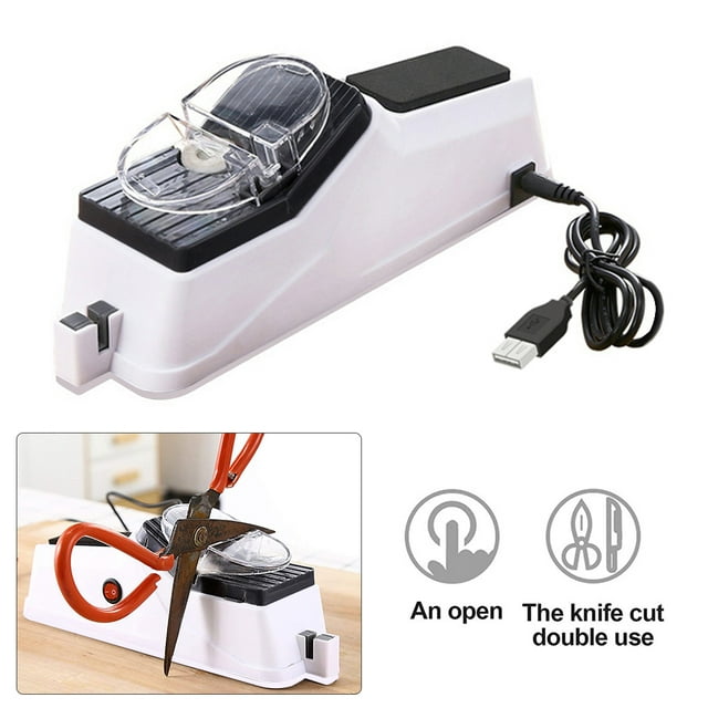 Electric Knife and Scissor Sharpener for Small Knives, Family Kitchen ...