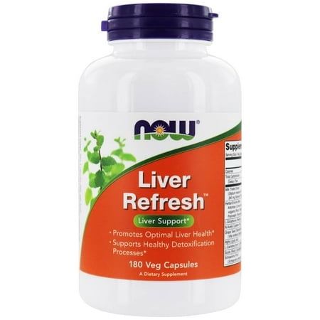 NOW Foods - Liver Refresh - 180 Vegetable Capsule(s) - Walmart.ca