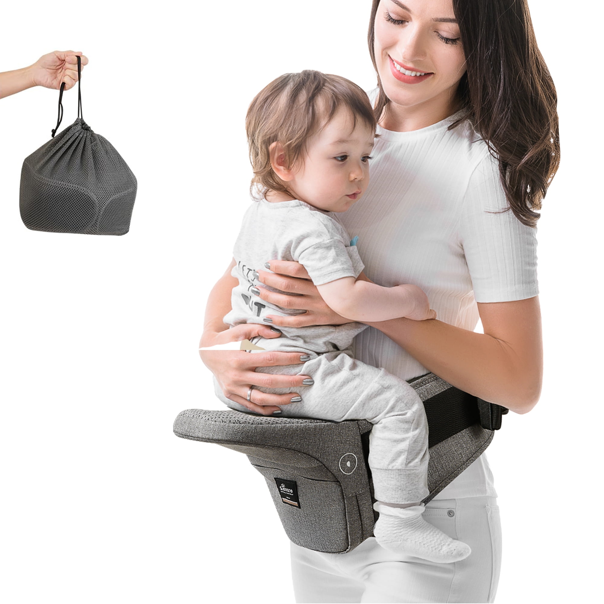 Click here for Sunveno Collapsible Hip Seat Baby Carrier  Gray Co... prices