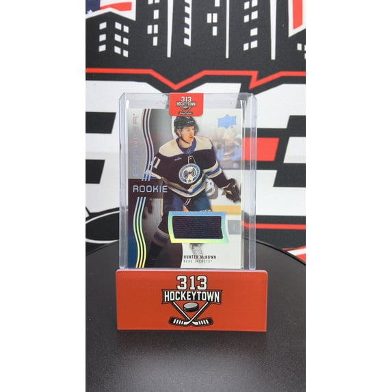 2023-24 Upper Deck Premier Hunter McKown #121 Rookie Memorabilia ...