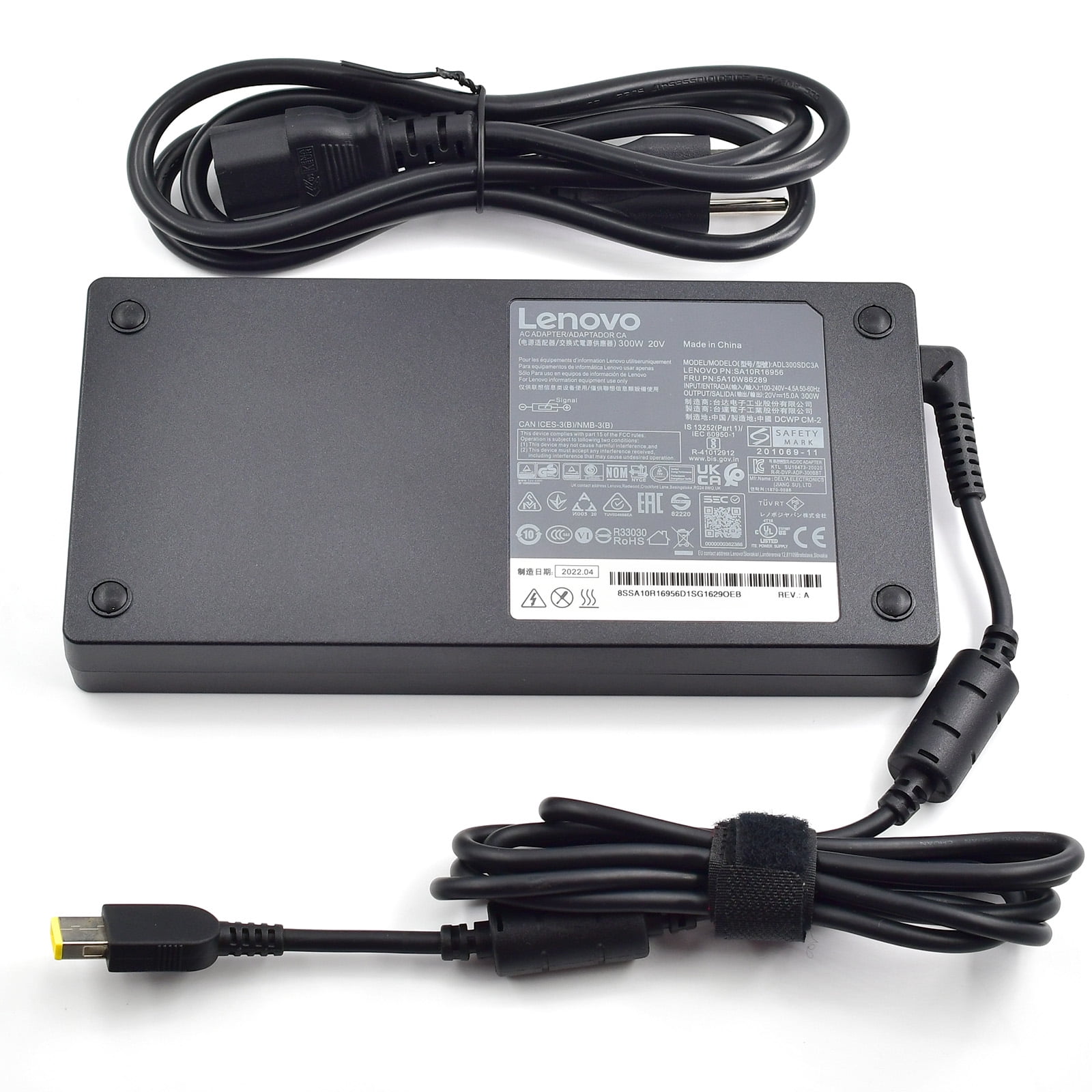 300W Laptop Charger ADL300SDC3A for Lenovo Legion Y9000K Y9000X R9000P ...