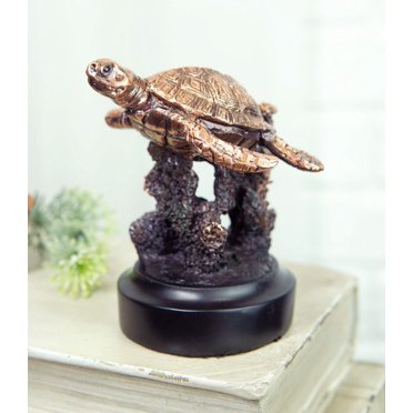 Ebros Baby Turtle Set of 6 Sea Turtles Figurines 3" Tall Small Statue ...