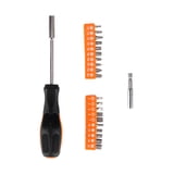 SalonMore Orange Tool Set, General Household 39 Piece Hand Tool Kit ...