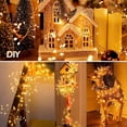 Waterproof Fairy Lights with Remote,75M 2500LED Plug-in Powered Starry ...