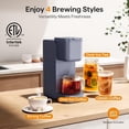 Single Serve Coffee Maker for K Cup, Ground and , Hot and Iced Coffee ...