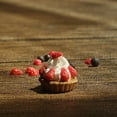 ZAROYEAX Mini Cream Dessert Fruit Tart Resin Model Toy Dollhouse ... ZAROYEAX Mini Cream Dessert Fruit Tart Resin Model Toy Dollhouse ...