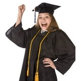 Uxcell 67" Graduation Honor Cord with Tassel Braided Graduation Ropes ...