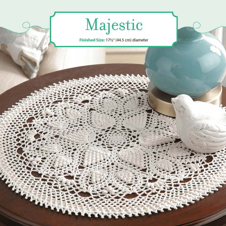 Crochet Doily Pattern Books November” Doily From Leisure Arts “A