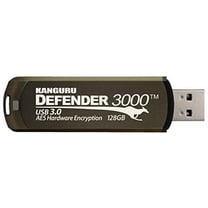 Kanguru Defender3000 FIPS 140-2 Certified Level 3, SuperSpeed USB 3.0 ...