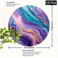 2D Flat, 1pc Swirl Wind Spinner, 8x8 Inches Iron Wind Chime with ...